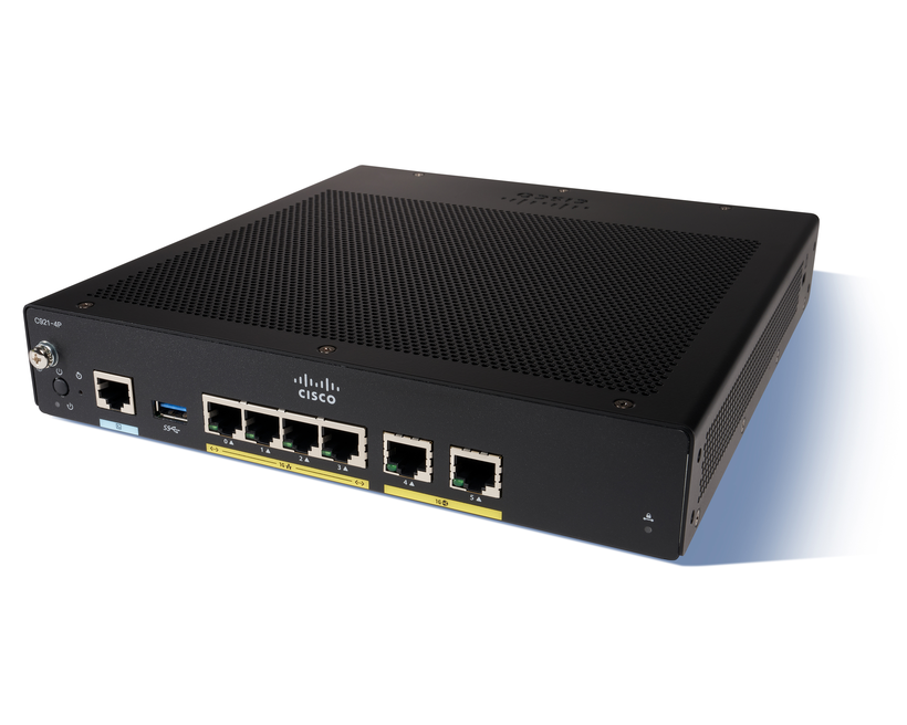 Cisco C921-4P Router - Delivery throughout Moldova - Pride.md
