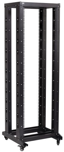 ITK 19 "Open Frame Rack (double frame), 42U, 600x600, on rollers, black ...
