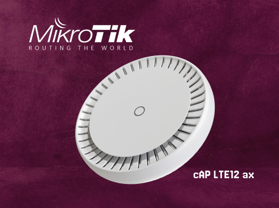 The new MikroTik cAP LTE12 ax Access Point