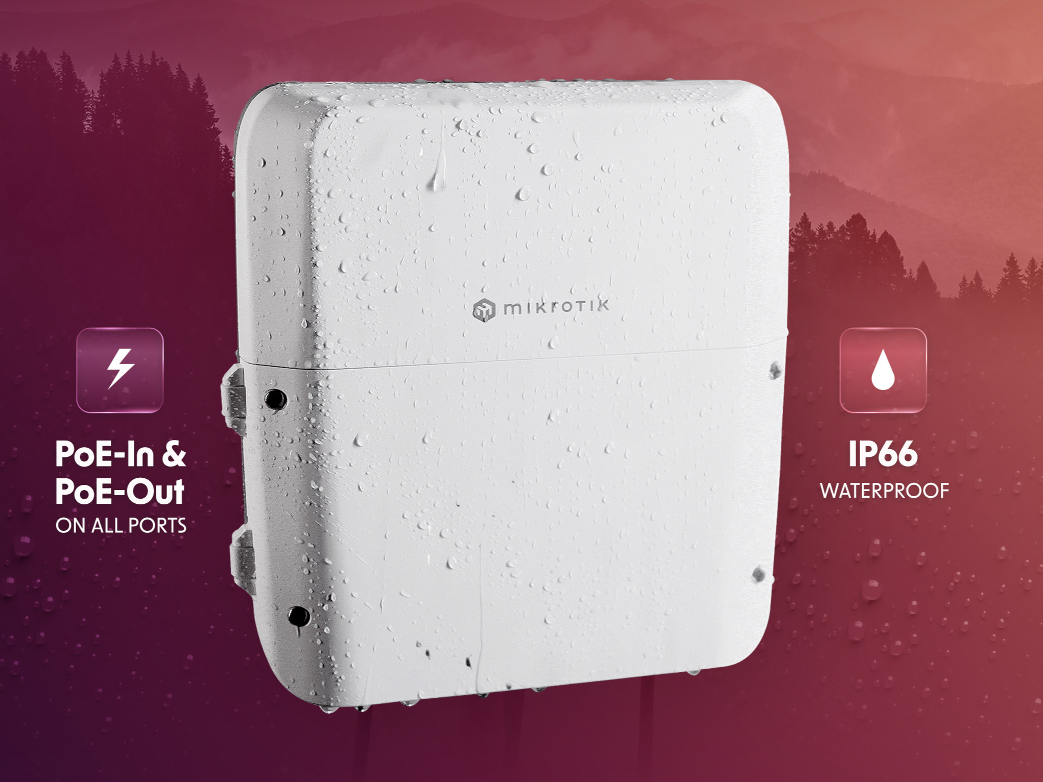 The new RB5009UPr+S+OUT device from MikroTik!