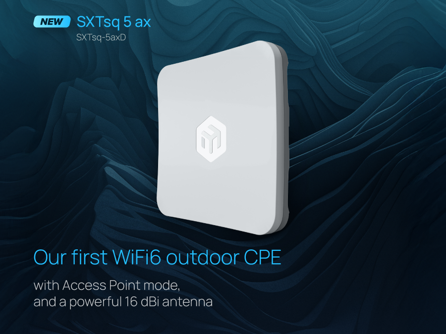 Noul SXTsq 5ax de la MikroTik